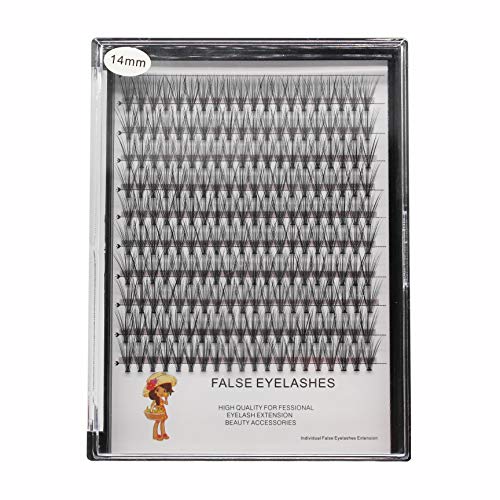 Bodermincer 20D 8-20mm To Choose 8-10-12-14mm MIX/14-16-18-20mm MIX rofessional Makeup Individual Cluster Eyelashes Grafting Fake False Eyelashes Eyelash Extension Individual Eyelash Bunche (20D-12mm)