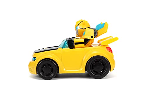 Transformers Rescue Bots Academy Bumblebee RC Radio Control Car, Toys for Kids and Adults
