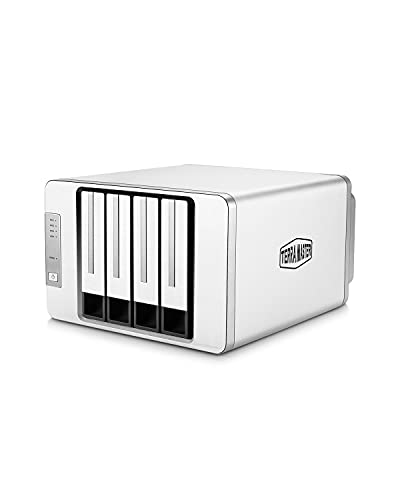 TERRAMASTER D4-300 USB 3.1(Gen1) Type-C Storage External Hard Drive Enclosure Hot Swappable (Diskless)