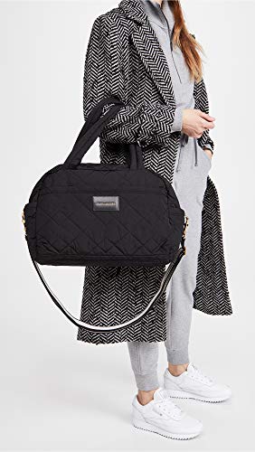 Marc Jacobs Women's Quilted Nylon Medium Bag, Black, One Size