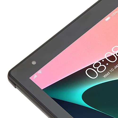 Calling Tablet, Front 200W Rear 800W Black 8 Inch Tablet Octa Core 8 Inch 1960x1080 HD 100240V Reading (US Plug)
