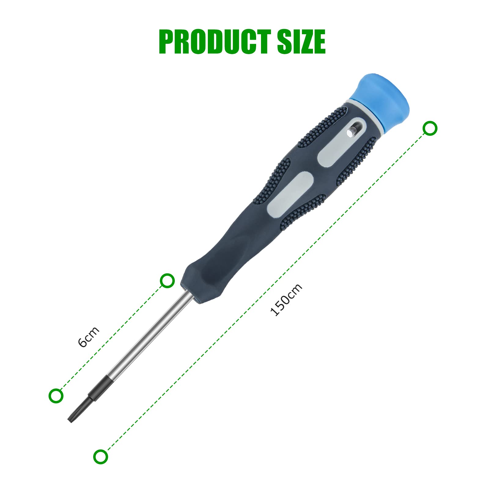 Triwing Screwdriver for Nintendo Switch Repair, Mellbree Tri Winged Screwdriver Y0 Y00 PH00 Screwdriver Repair Tool Set Compatible with Nintendo Switch Console Joy Con Controller 3DS Wii/Wii U