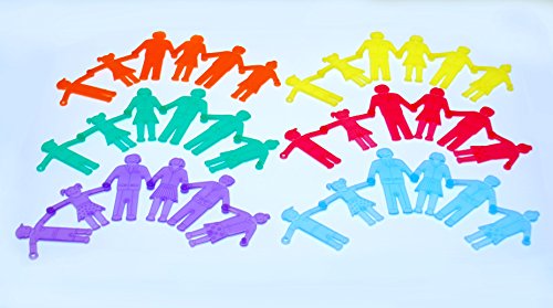 TickiT 9213 Silishapes Linking People (Pack of 36)