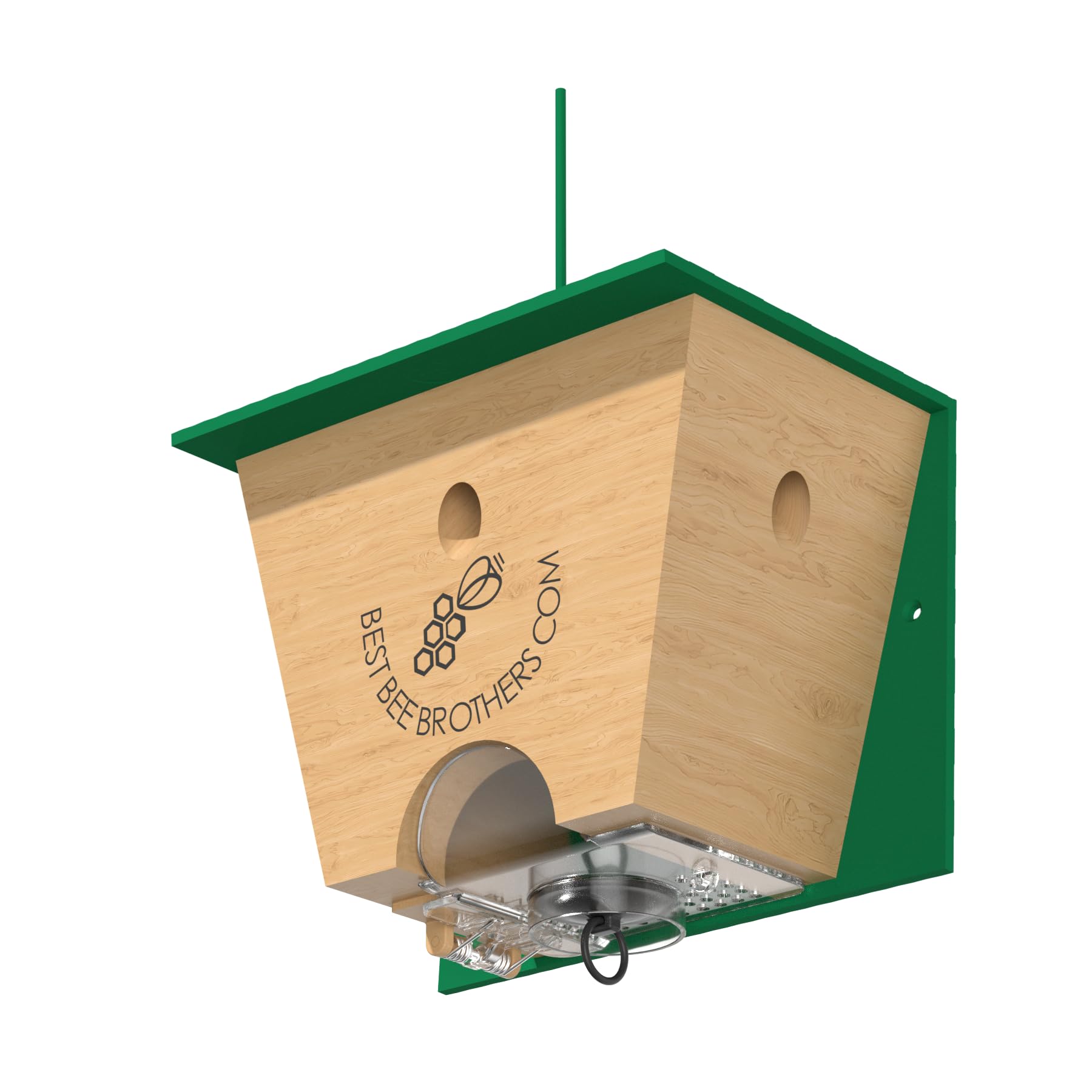 Carpenter Bee Traps for Outside - Carpenter Bee Trap, Turbo Trap 2.0 W/Bee Vault Wood Bee Traps - Carpenter Bee Traps for Outdoors Hanging - Bee Catchers for Outside(2 Pack)
