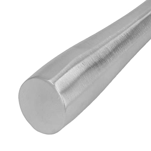 Oumefar Kitchen Muddler Tool, One Piece Forging Easy To Food Grade 304 Stainless Steel Cocktail Muddler Dishwasher Safe for Bar(Long Handle) Home