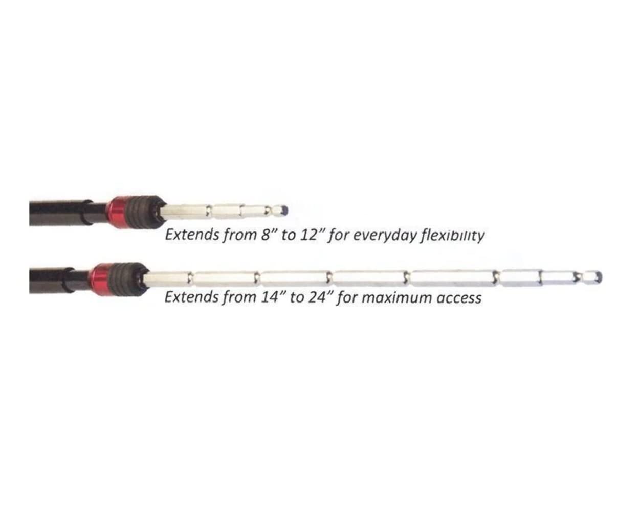 SworDriver Multi-Length Extensions - SHK Hex | L 14, 16, 18, 20, 22, 24