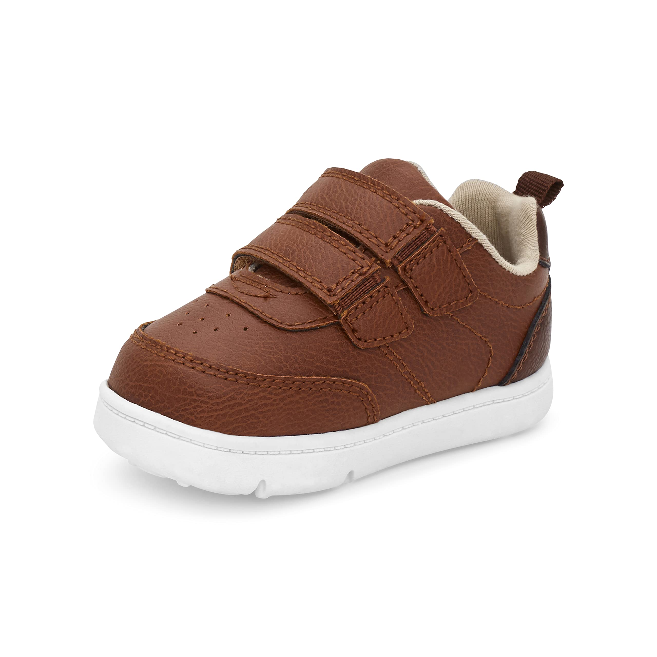 Carter's Every Step Baby Boys Neo-Bp First Walker Shoe, Brown, 4 Infant