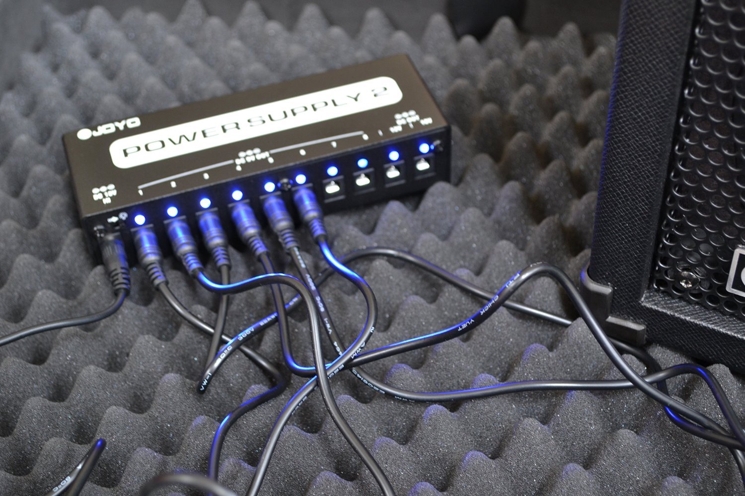 JOYO Power Supply 10 Output 9V 12V 18V Options Isolated Short-circuit Overload Protection for Effect Pedal