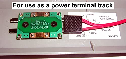 Bachmann Trains - Snap-Fit E-Z TRACK 9" POWER TERMINAL w/INSULATED GAP (2/card) - NICKEL SILVER Rail With Gray Roadbed - HO Scale