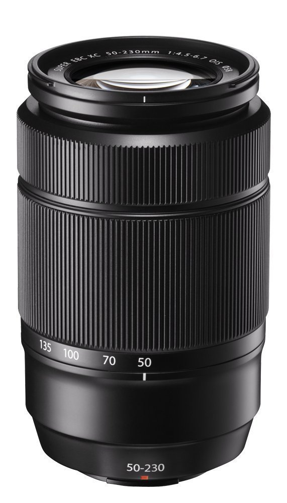 Fujifilm Fujinon XC 50-230mm F4.5-6.7 Black Camera Lens (International Model) No Warranty [White Box]