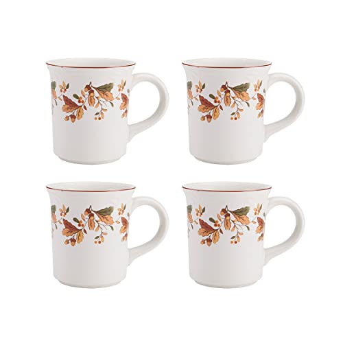 Pfaltzgraff Autumn Berry 16 Piece Dinnerware Set, Service for 4, Multi Colored