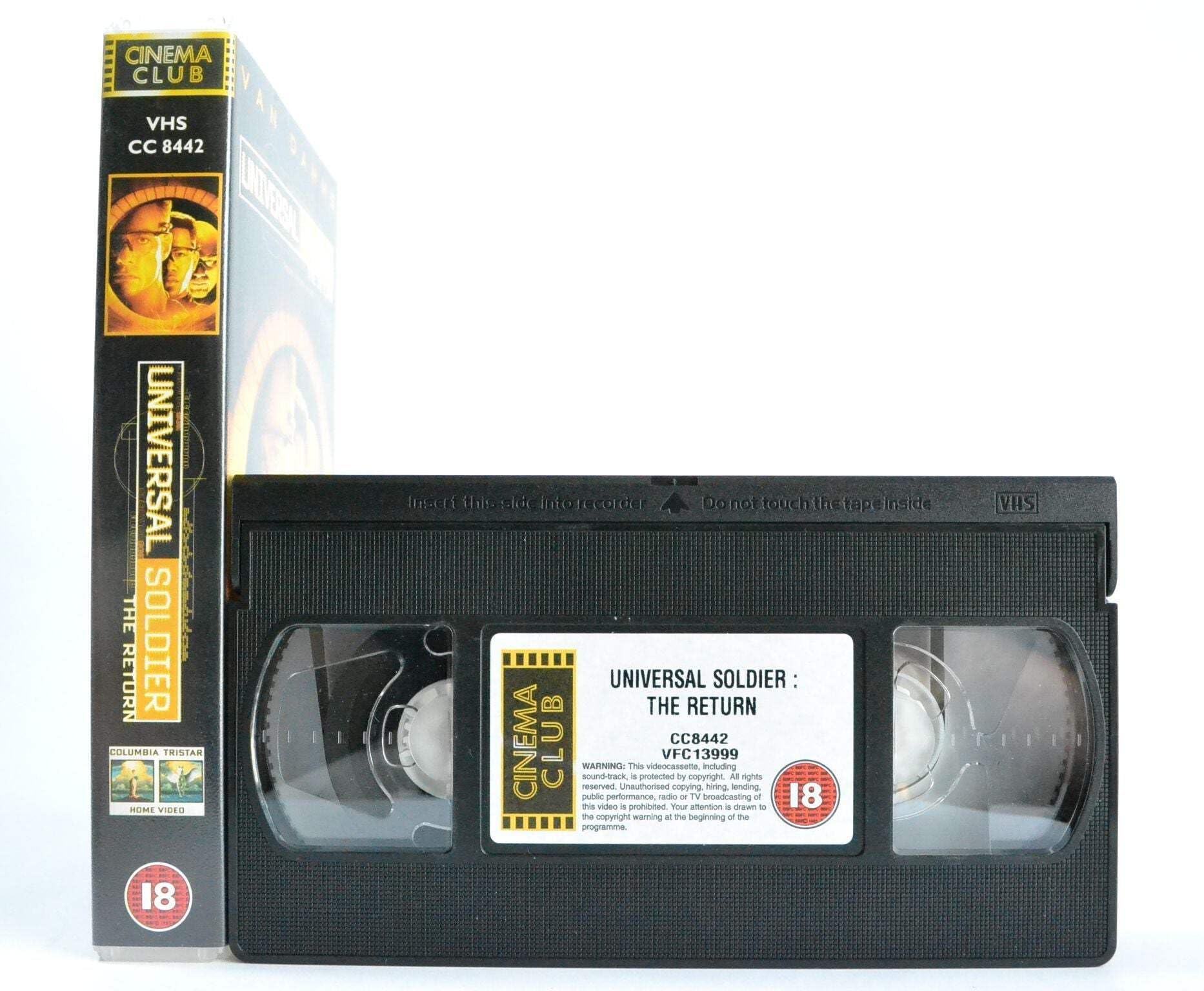 Universal Soldier: The Return - Action - Van Damme - Michael Jai White - VHS