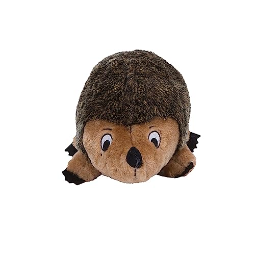 Outward Hound Hedgehogz Squeaky Dog Toy β Cuddly Soft Toy for Dogs - Durable Plush Fluffy Toy for Awesome Pets, LG, Model:32022, Brown, Medium