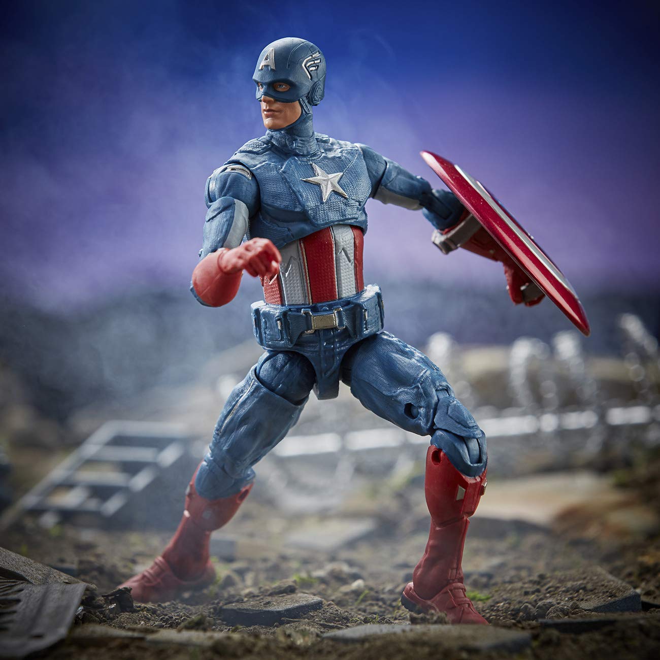 Marvel Legends Series Avengers: Endgame 6" Collectible Action Figure Captain America Collection, Includes 1 Accessory