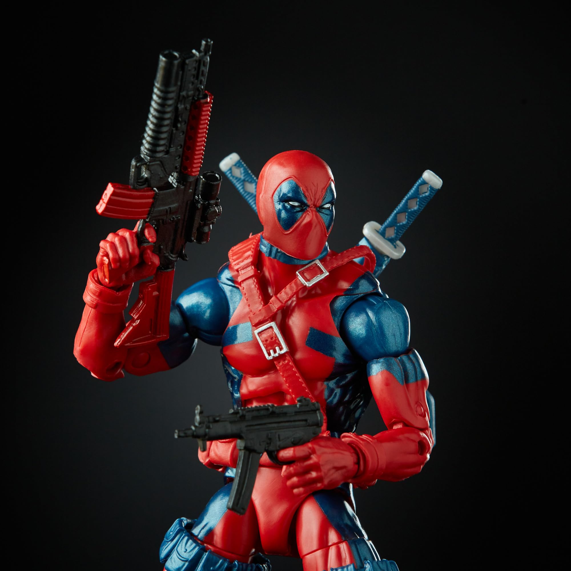 Marvel Legends Series Deadpool, Marvel Comics Uncanny X-Men X-Force Retro Collectible 6 Inch Action Figure for Adults Ages 14 and Up