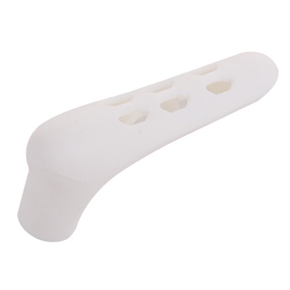 Silicone Door Knob Cover Door Handle Covers Knob Protective Sleeve, White
