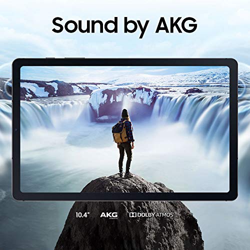 SAMSUNG Galaxy Tab S6 Lite 10.4" 64GB Android Tablet, S Pen Included, Slim Metal Design, AKG Dual Speakers, Long Lasting Battery, US Version, 2020, Angora Blue