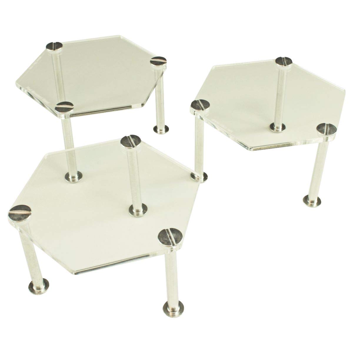 LITKO Fleet Movement Stands | Twilight Imperium 4th Edition | Clear | Pack of 3 (Deluxe)