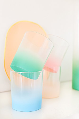 Sugar & Cloth Ombre Plastic Pitcher & Tumbler Set, 5 Piece