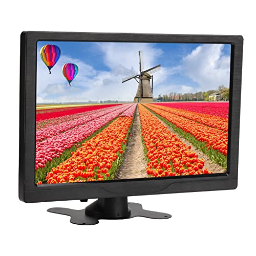 CHICIRIS 10.1 Inch Monitor, Dual Loudspeakers HD Display Adjustable Bracket for Home (US Plug)