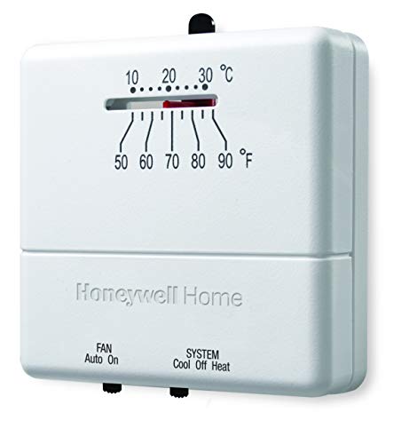 Honeywell Home CT31A1003 Heat/Cool Non-Programmable Thermostat, White