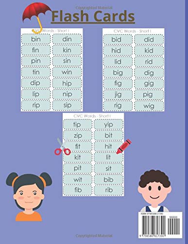 My First Alphabet and Sight Words Workbook: Learn, Trace & Practice vowel Alphabets and Vowel I Sound For Kids Learning To Write & Read. | Ages 3-5 (Sight Words based on Vowel sound)