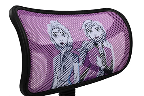 Disney Frozen 2 Adjustable Swivel Mesh Rolling Desk Chair, for Kids, Teens and Adults