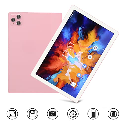 CHICIRIS Gaming Tablet, Dual Camera 10.1 Inch 4G LTE Business Office Tablet (US Plug)