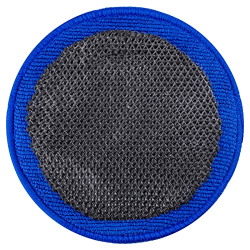 JIANFA Clay Mitt, Clay Bar Mitt for Car Detailing, Medium Grade Auto Magic Wash Mitt, Scratch-Free and Paint Safe, for Cleaning Polishing Detailing Cars Paint, Glass, Wheels (BLUE-2PCS-Small)