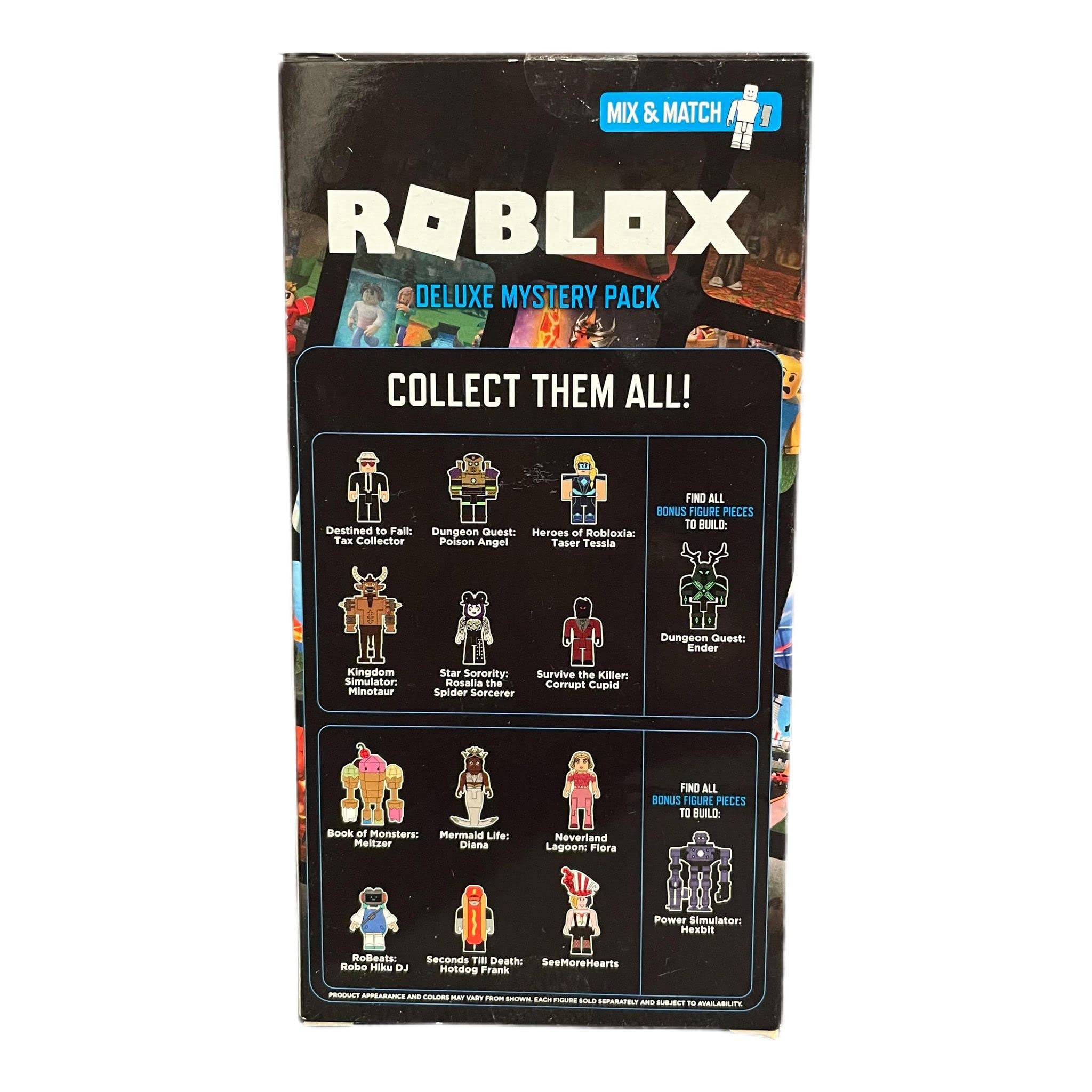 Roblox Deluxe Mystery Pack Action Figure Series 1 - Includes Exclusive Virtual Item (Choose Figure) (Rosalia The Spider Sorcerer)