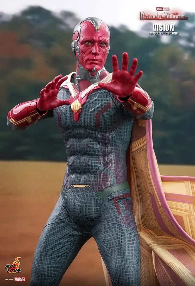 Hot Toys Wandavision 12 Inch Action Figure 1/6 Scale - Vision 907936