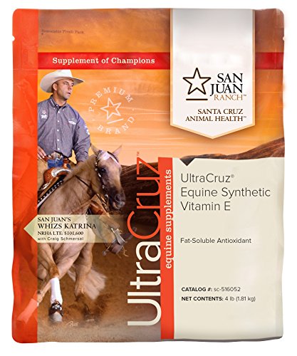 UltraCruz sc-516052 Equine Synthetic Vitamin E Supplement for Horses, 4 lb, Powder (112 Day Supply)