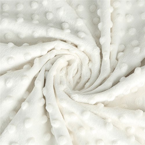 BORITAR Baby Blanket Super Soft Minky with Double Layer Dotted Backing, Little Grey Arrows Printed 30 x 40 Inch, Receiving Blankets