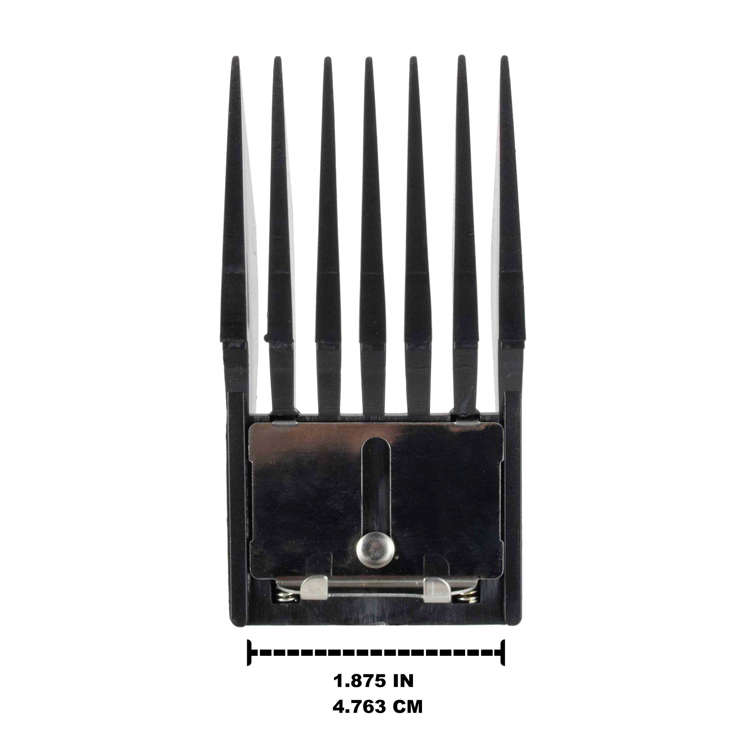 Miaco 1 & 1/4" #10 Universal Clipper Guide Comb fits Oster Classic 76, A5, Andis AG, BG, Wahl, etc.