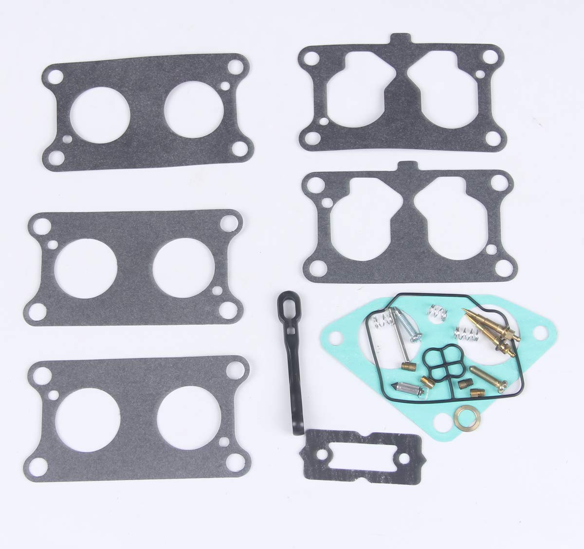 BH-Motor New Carburetor With Carb Repair Kit for Kawasaki Mule 3000 3020 3010 2001-2008 Replace # 15003-2766