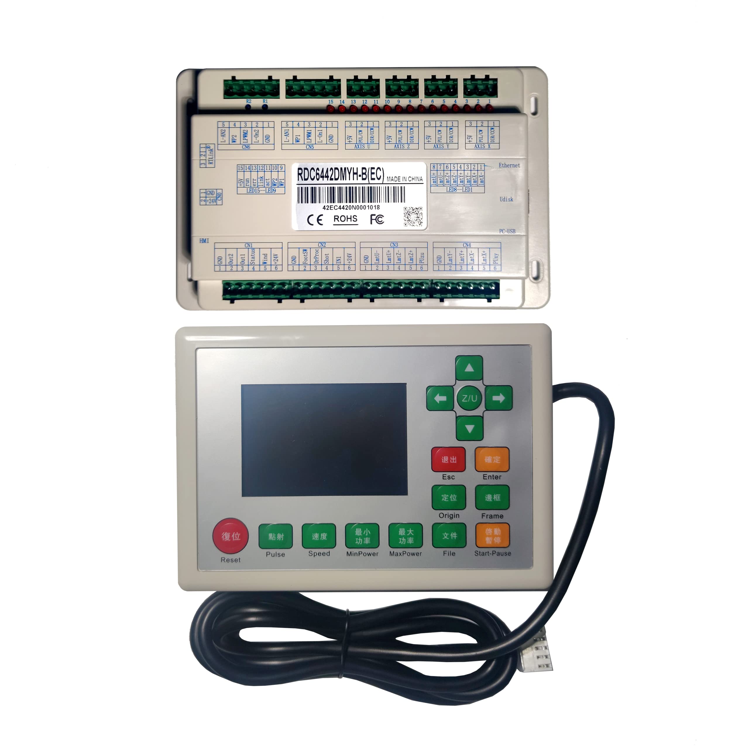 Ruida Controller RDC6442DMYH Laser DSP Controller System for CO2 Laser Machines USA Stock