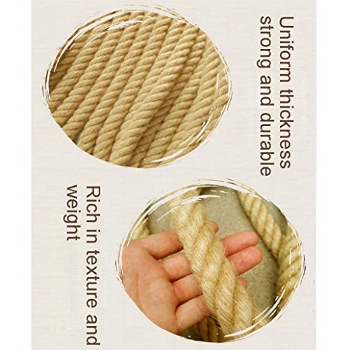Children's Safety net, Hemp Rope, Climbing net, Balcony Stair net, Versatile Hand-Woven Hemp Rope net, Fence Protection net, Ceiling net Protective Net Barrier 6mm(Colour: Yellow,S