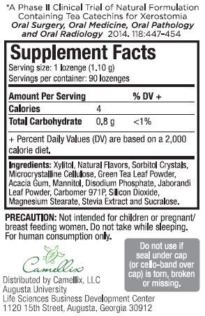 MighTeaFlow Sugar Free Dry Mouth Lozenges with Xylitol/Stevia, Light Mint, Clinically Tested by Dental Professionals, NO Artificial Flavors/Colors, NO Aspartame,and NO Titanium Dioxide