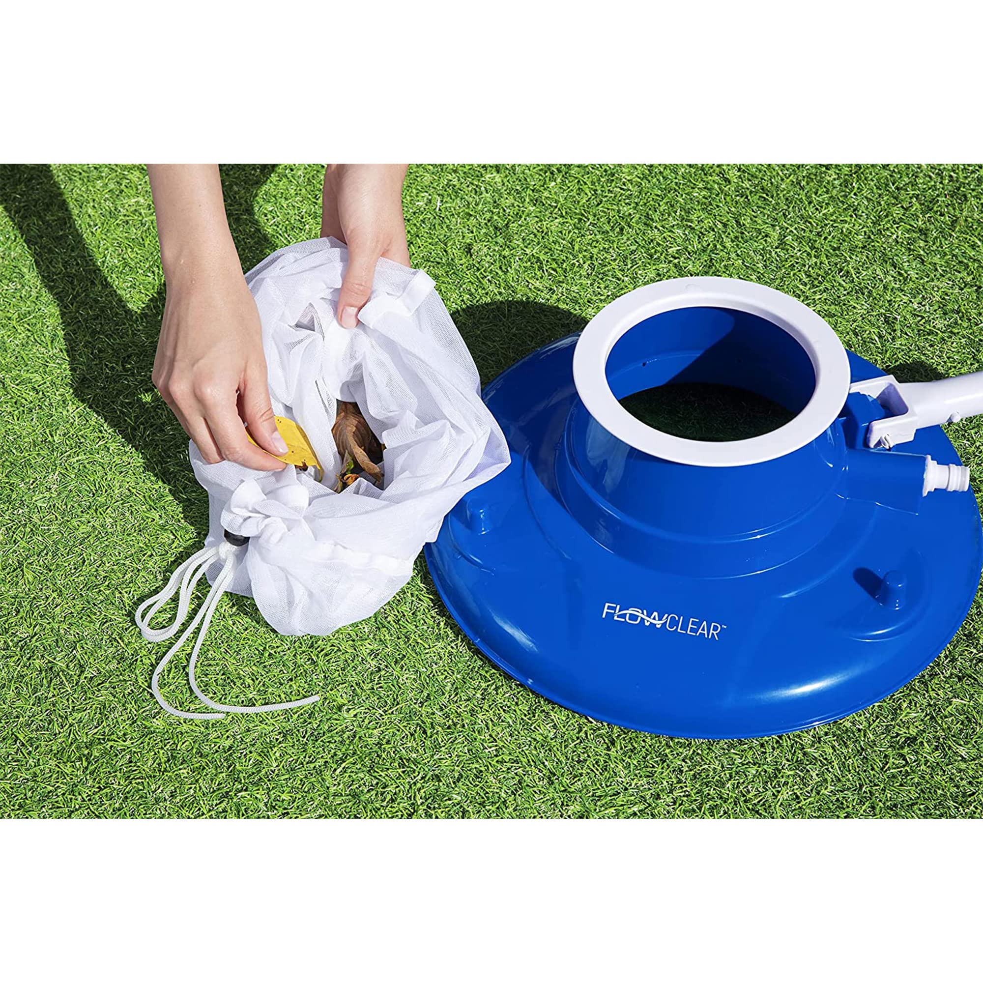 Bestway Flowclear AquaSuction Pool Vacuum Cleaner, Blue