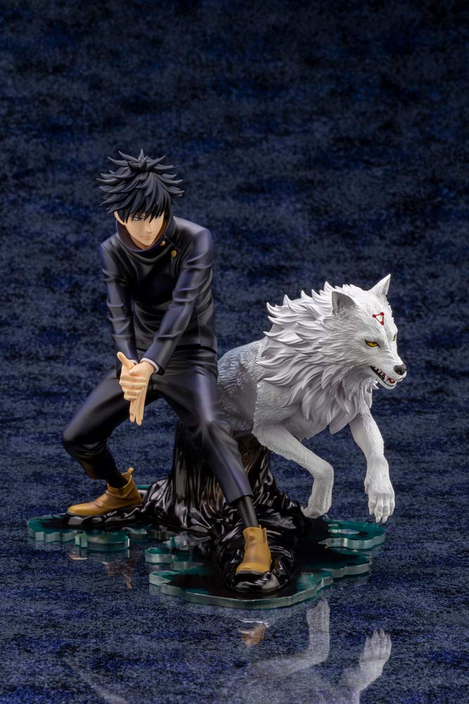 Kotobukiya Jujutsu Kaisen: Megumi Fushiguro ArtFX J Statue, Multicolor, 7 inches
