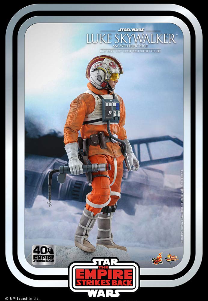 Hot Toys Star Wars The Empire Strikes Back 11 Inch Action Figure 1/6 Scale - Luke Skywalker Snowspeeder Pilot 906711