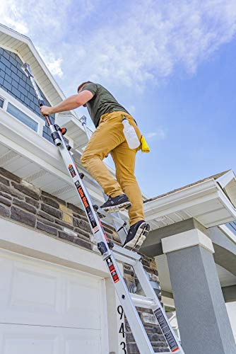 Little Giant Ladders, Epic, M17, 17 foot, Multi-Position Ladder, Aluminum, Type 1A, 300 lbs weight rating, (16817-818)