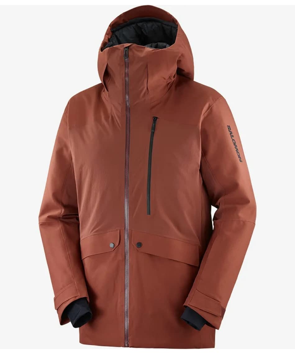Salomon Men's Standard Untracked Jacket, Roasted Cashew, XX-Large
