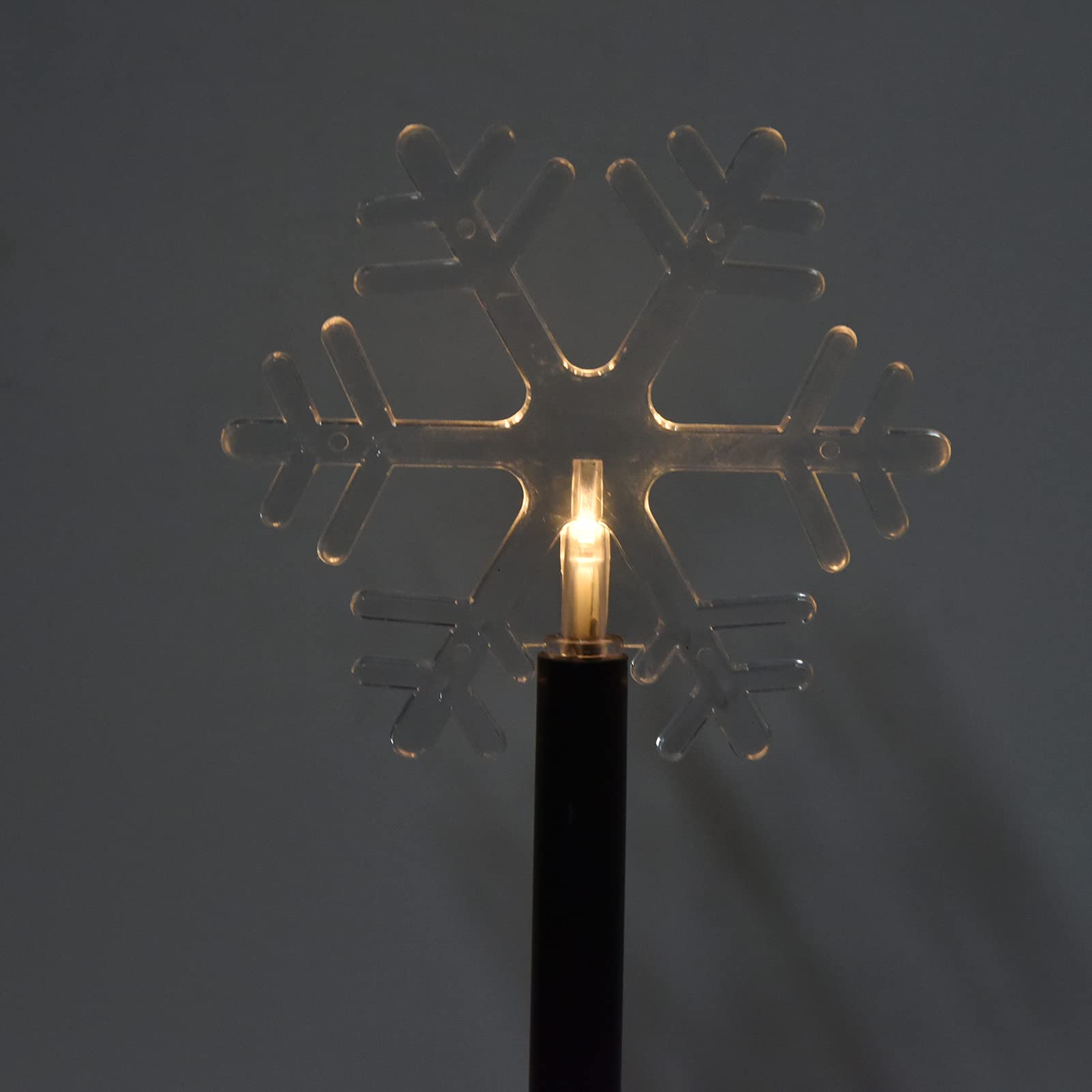 Solar Light Snowflake, Snowflake Shape Practical Solar Lawn Light for Courtyardsyard for Home for Garden Landscape for Outdoor