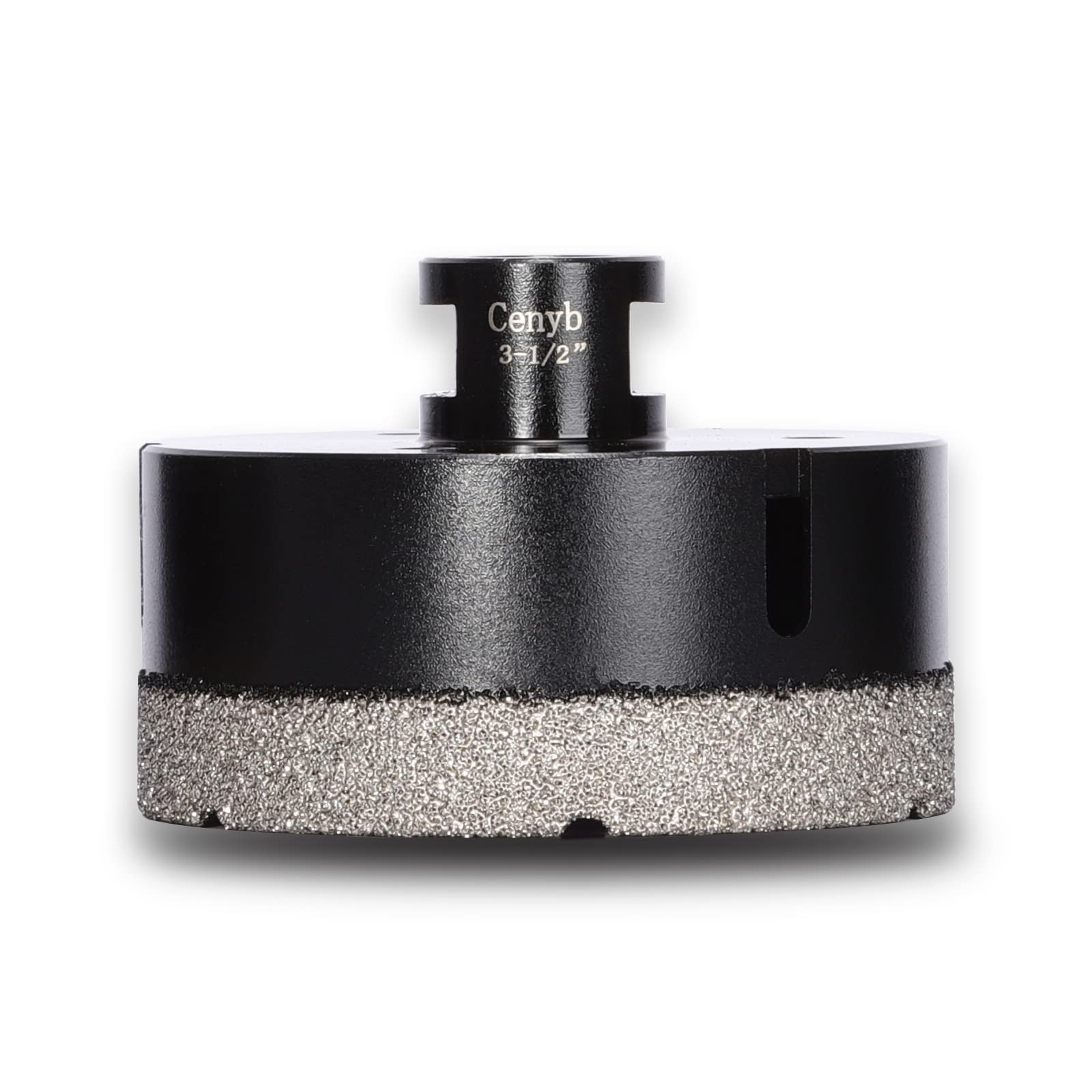 CENYB M14 Diamond Core Drill Bit HHD90 Vacuum Brazed Hole Saw 9/16"-12 Female Thread for Porcelain Ceramic Tile Marble Brick (89mm | 3-1/2")