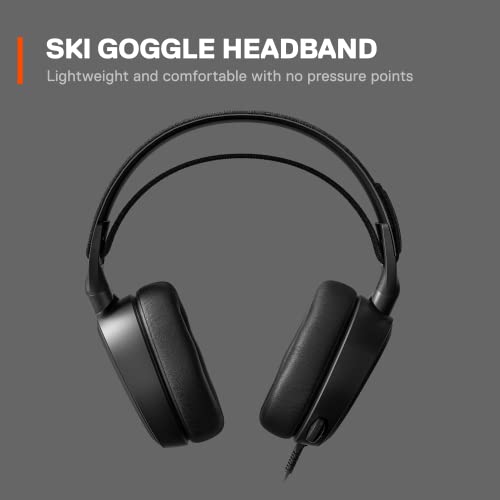 SteelSeries Arctis Prime - Competitive Gaming Headset - High Fidelity Audio Drivers - Multiplatform Compatibility (Renewed)