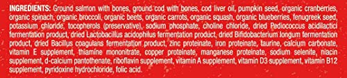 Stella & Chewy’s Freeze Dried Raw Savory Salmon & Cod Meal Mixer – Dog Food Topper for Small & Large Breeds – Grain Free, Protein Rich Recipe – 8 oz Bag