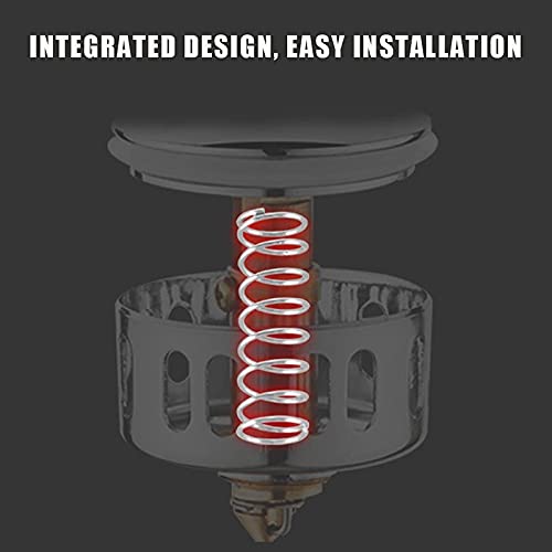 LMMDDP Basin Up Drain Filter Universal Wash Basin Bounce Drain Filter Sink Drain Vanity Stopper Up Drain Filter Bathroom Use