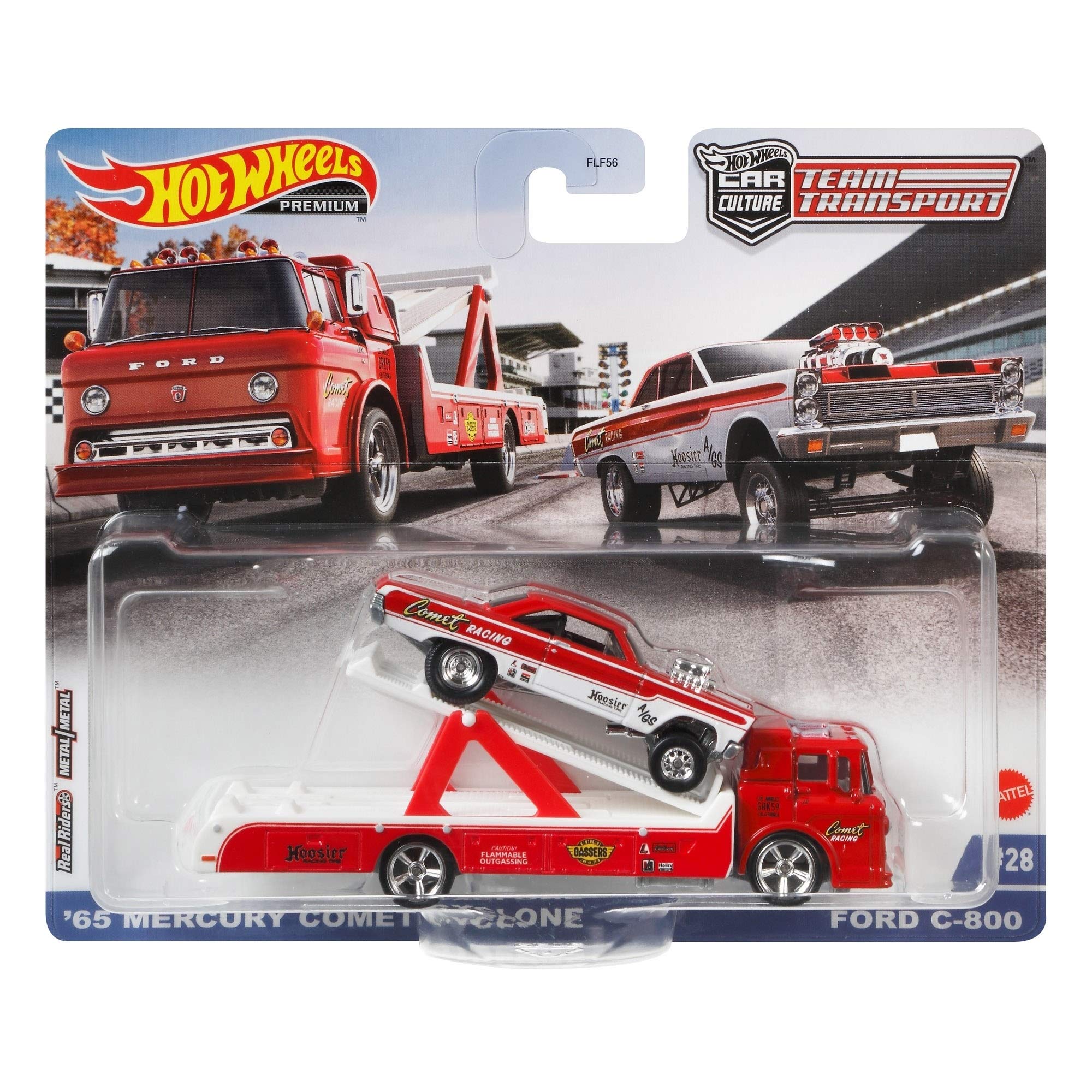 Hot Wheels Team Transport Models and Component Car
