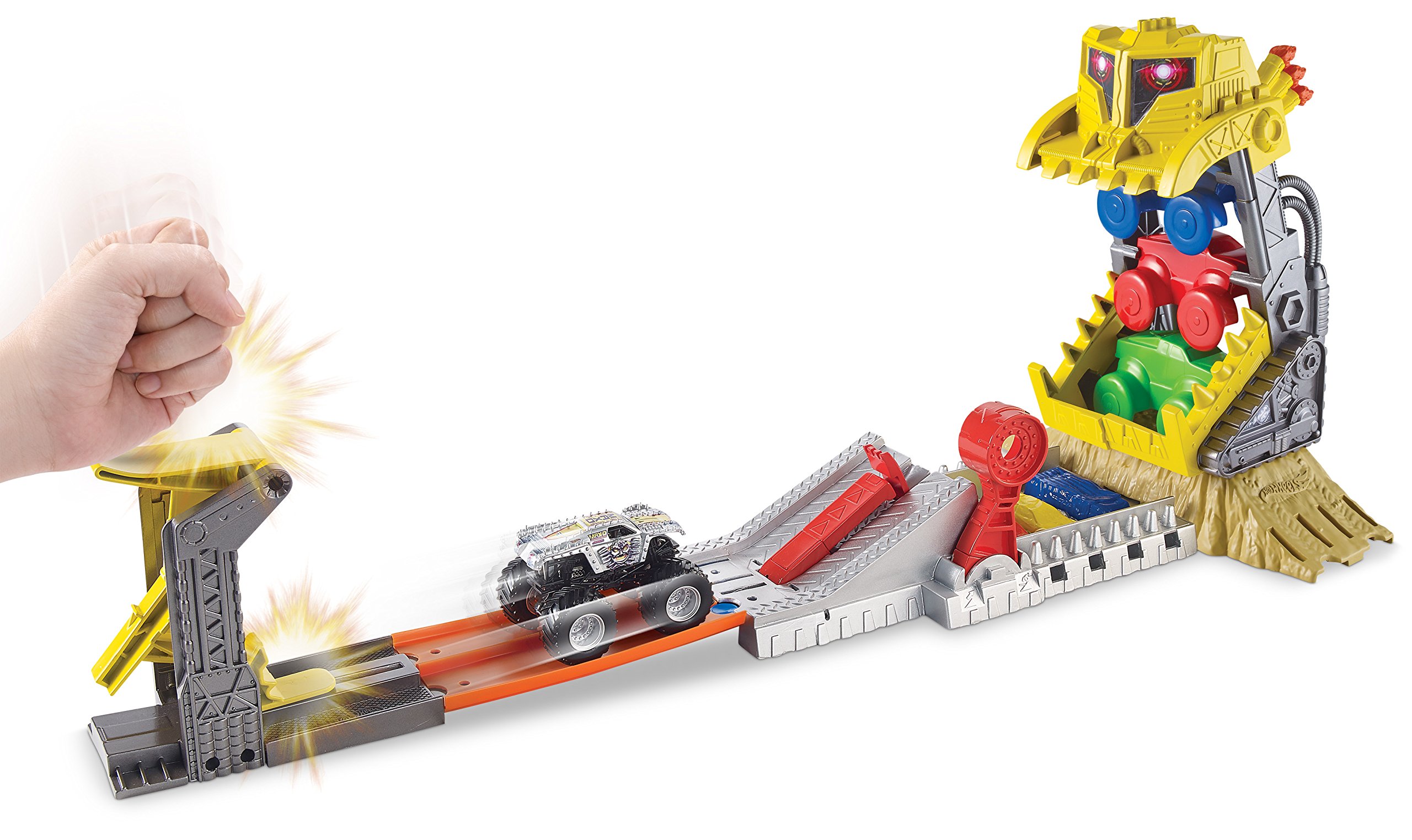 Hot Wheels Monster Jam Front Flip Takedown Playset